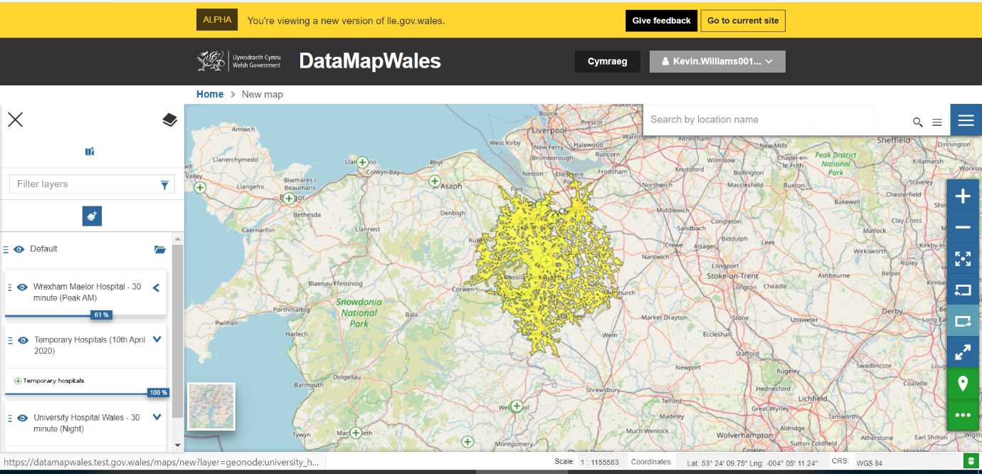 DataMapWales: Diversion – Alternative route required | Digital and Data ...